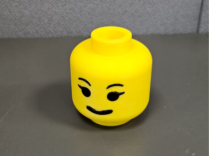 Head - Lady for my Brick Figures without AMS by da_max MakerWorld: Download Free 3D Models