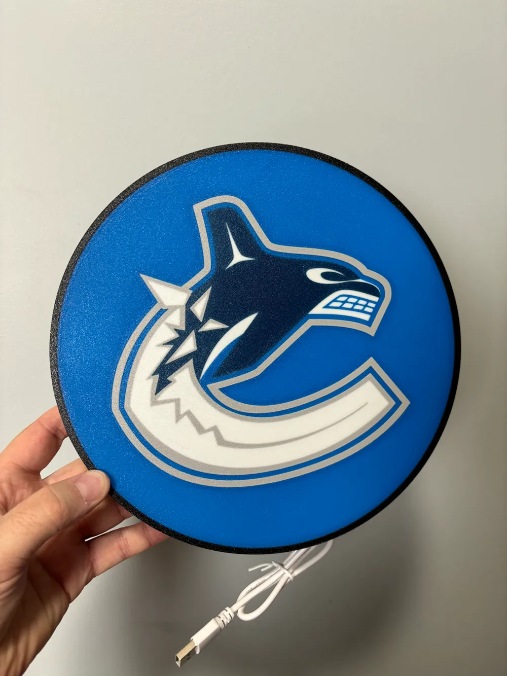 Vancouver Canucks Logo Light Box by Future Canada - MakerWorld