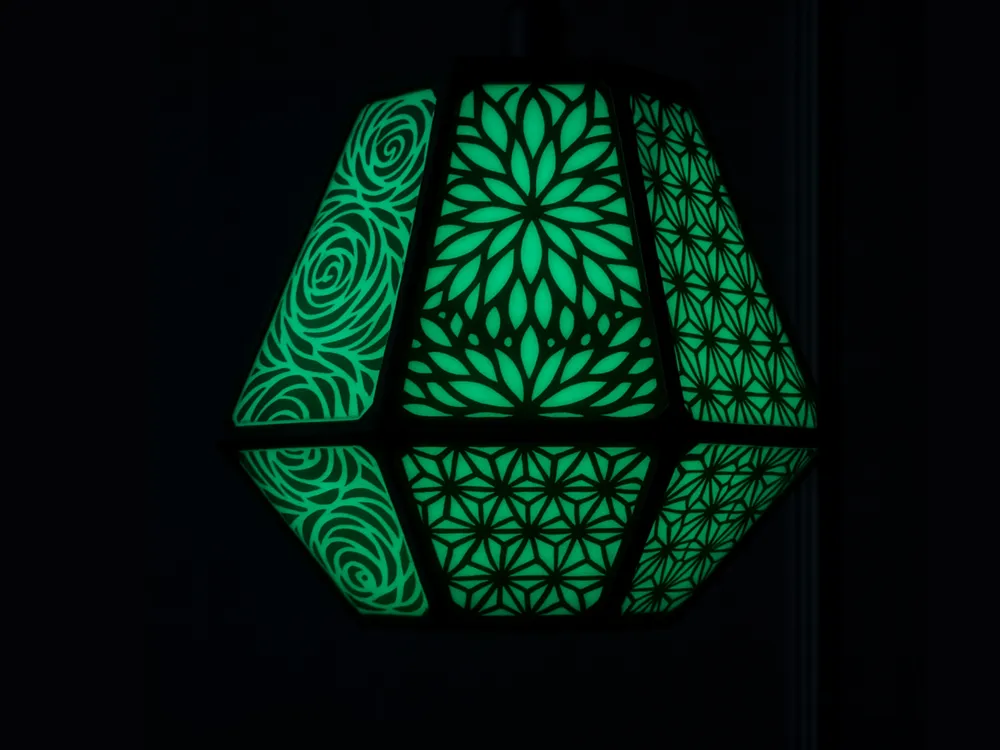Poly-Glow Shade V1 - Free 3D Print Model - MakerWorld