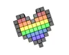 Rainbow Heart Flexigrid by jetpad - MakerWorld