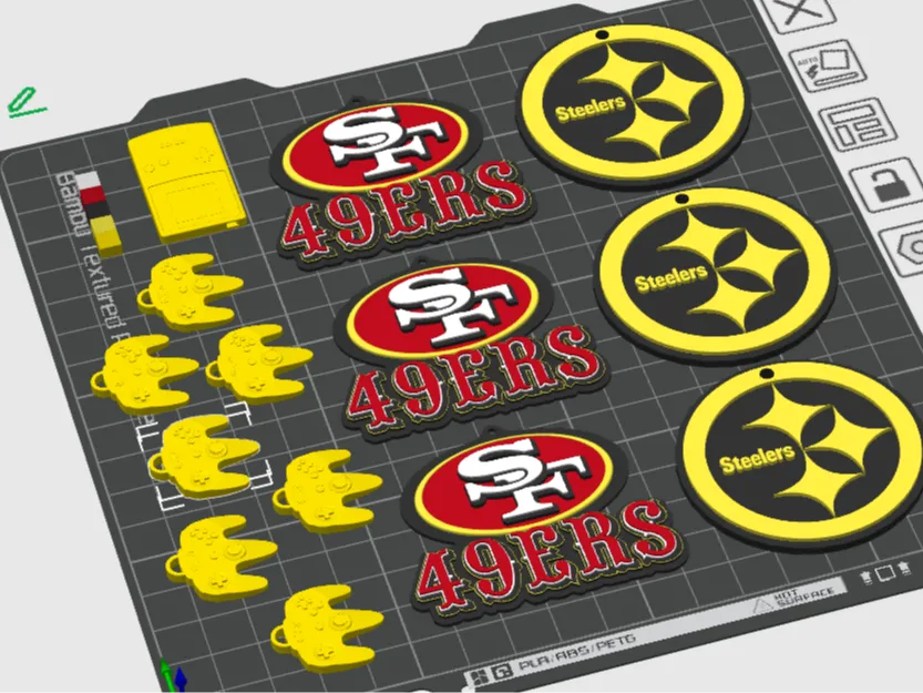 49ers & Steelers by Sirp - MakerWorld