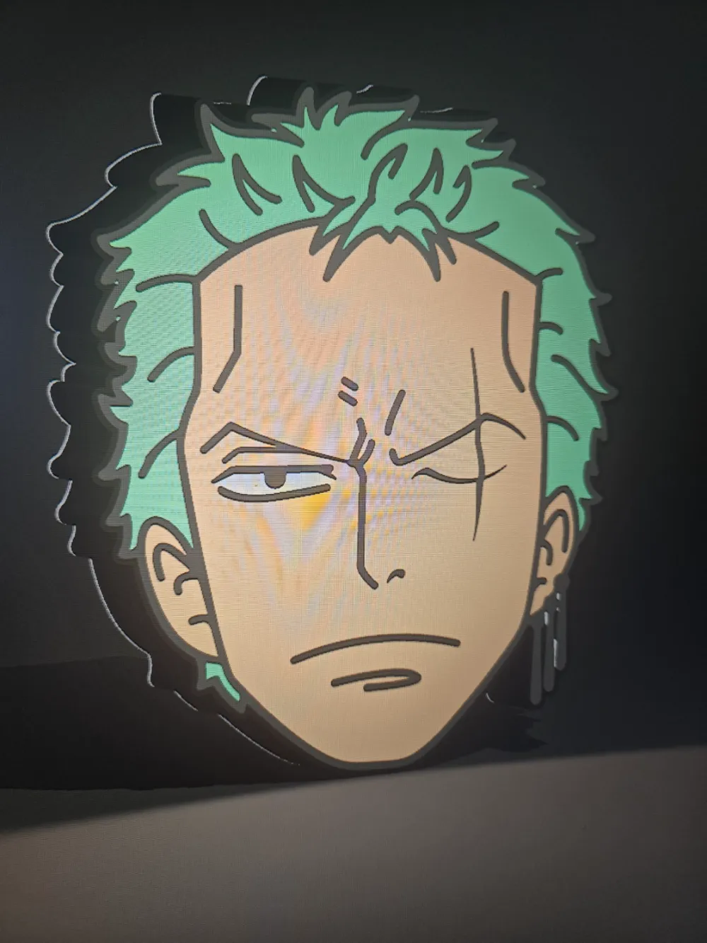ZORO - Lightbox One Piece da Admin3D MakerWorld: Scarica Modelli 3D ...