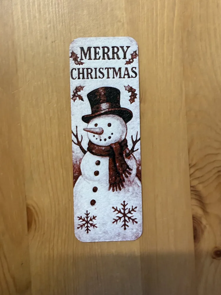 Merry Christmas Bookmark - Free 3D Print Model - MakerWorld