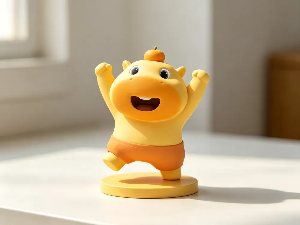 Capybara Lulu Raising Hands - Cute Trendy Mystery Box Lucky Bag ...