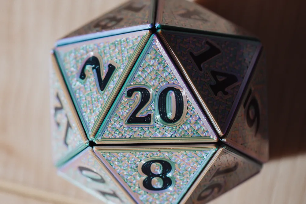 20 Sided Die D20 "Puzzle" by Bert Owen - MakerWorld
