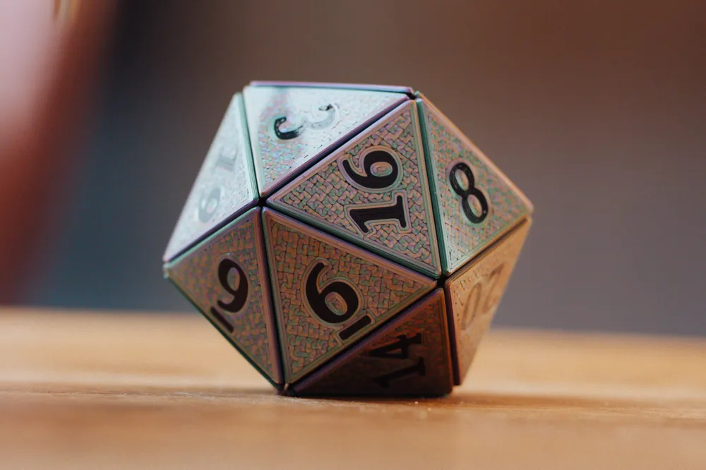 20 Sided Die D20 by Bert Owen MakerWorld: Download Free 3D Models