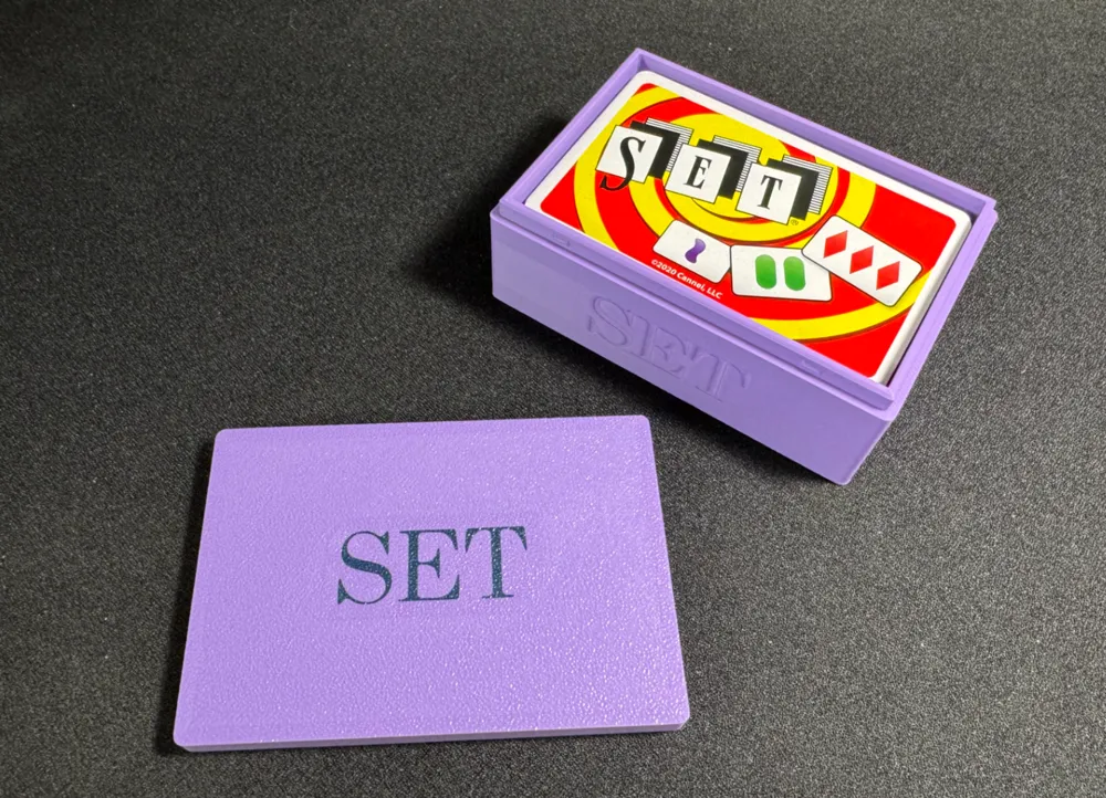 SET Card Game Case by baldconn - MakerWorld
