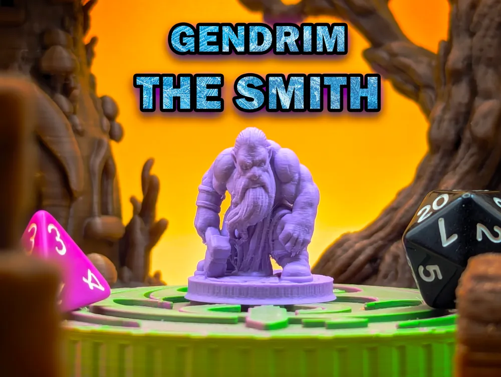 Dnd Dwarven Trio Supportless - FDM Optimized 28mm by Nozzleborn Foundry ...