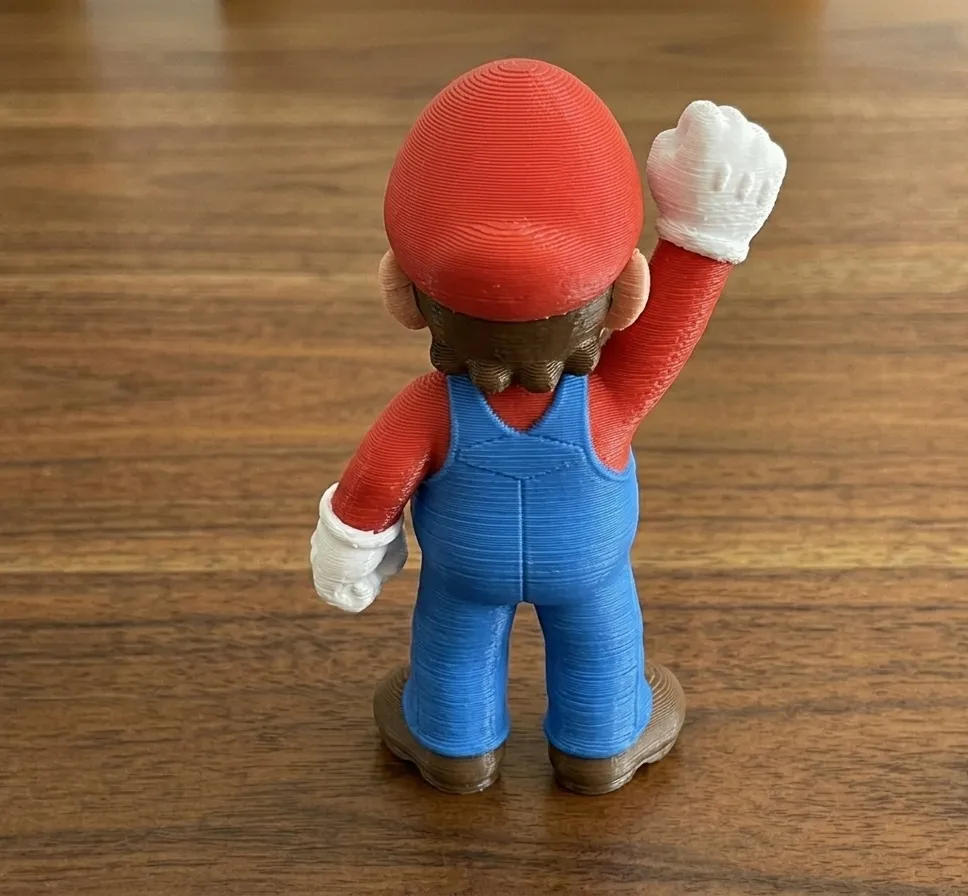 Super Mario Fist Up Figure | Nintendo - Free 3D Print Model - MakerWorld