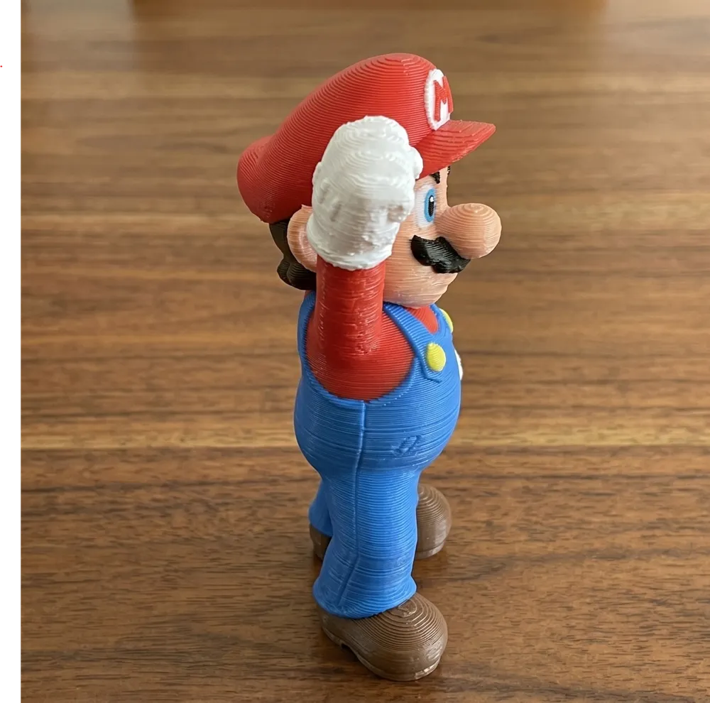 Super Mario Fist Up Figure | Nintendo - Free 3D Print Model - MakerWorld