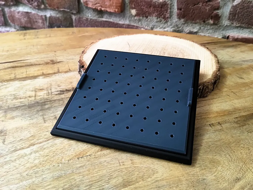 8x8 (3mm) LED Cube Soldering Jig by DJL 3Designs MakerWorld: Download ...