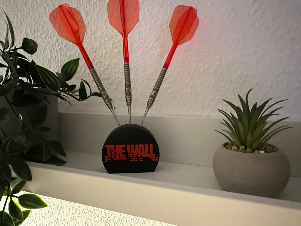 Martin Schindler "The Wall" Darts Display Stand by JustinMakerWorld ...
