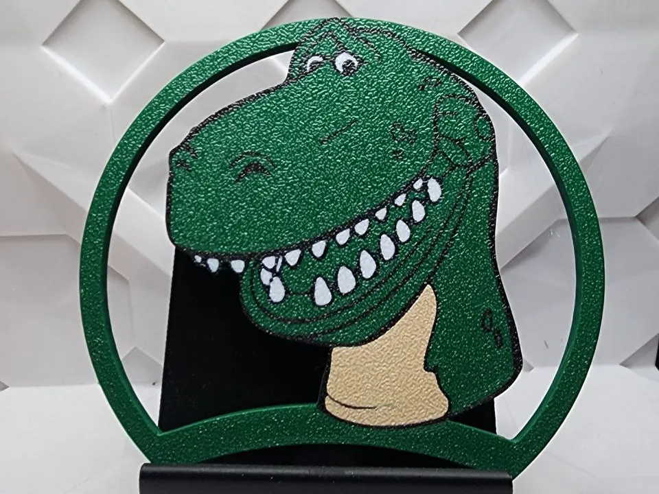 Rex Disney Ears for 5 Magnet Modular Headband by RS MakerWorld: Download Free 3D Models