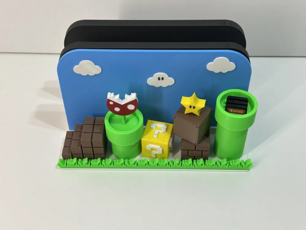 Nintendo Switch 2 Docking Station - Super Mario - Free 3D Print Model ...