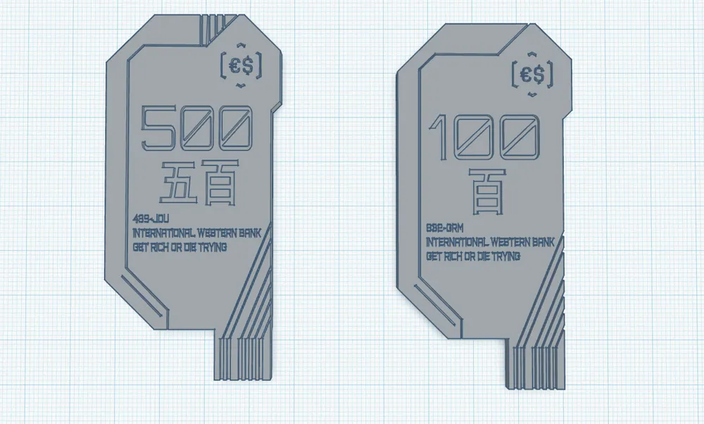 Eurodollars/Eddies | Cyberpunk 2077 - Free 3D Print Model - MakerWorld