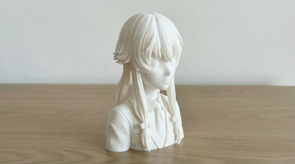 Yuno Gasai Bust | Mirai Nikki Anime Figure - Free 3D Print Model ...
