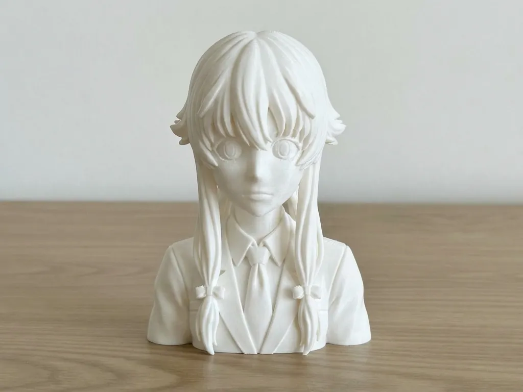 Yuno Gasai Bust | Mirai Nikki Anime Figure - Free 3D Print Model ...