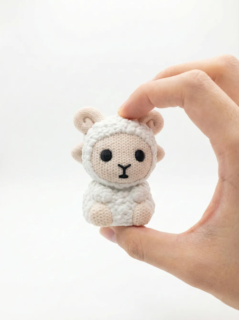 Knitted Sheep by Big Plate Chicken MakerWorld: Download Free 3D Models