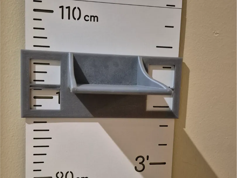 Height marker ruler for IKEA height charts - Free 3D Print Model ...