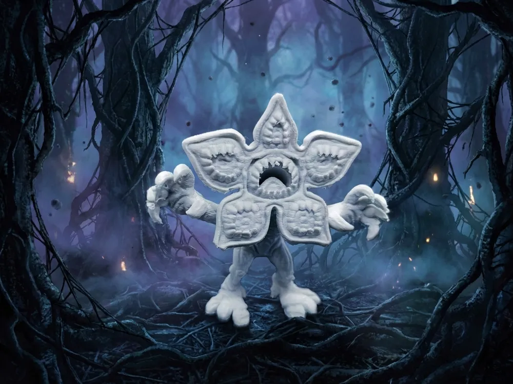 Demogorgon Stranger Things Inspired Creature - Free 3D Print Model ...