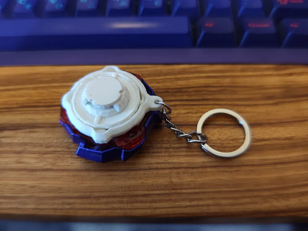Beyblade X 4-60 Ratchet Keychain Remixed by BabiYagi MakerWorld ...