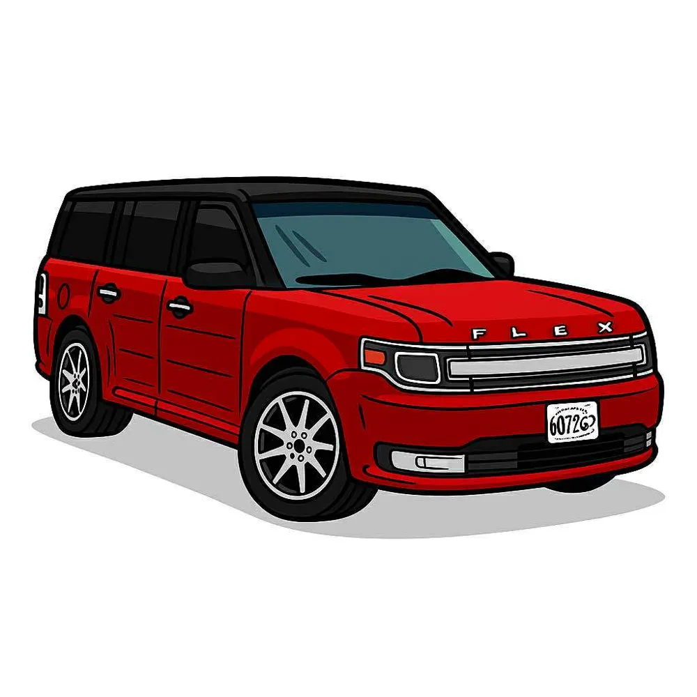 Ford Flex Cartooned - Appearance package by RedLine MakerWorld ...
