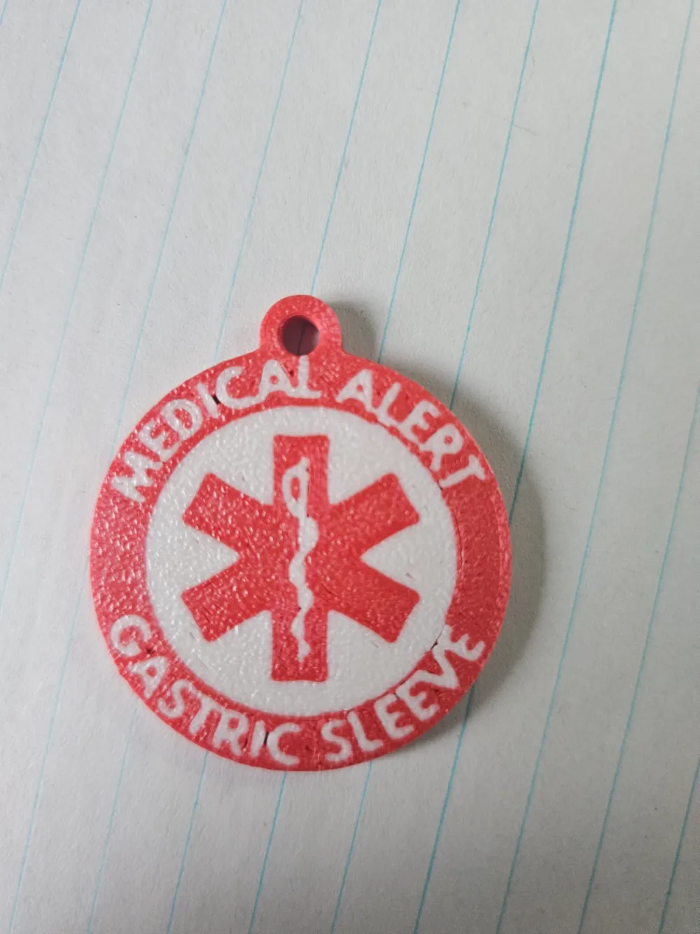 Medical Gastric Sleeve Tag by 3DKP - MakerWorld