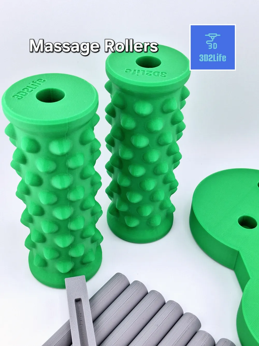Foot Massage Rollers - Free 3D Print Model - MakerWorld