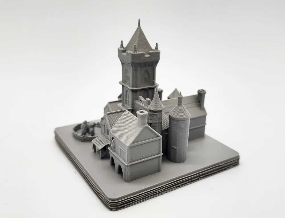 Town Square Miniature - No Supports by Triple G Workshop - MakerWorld