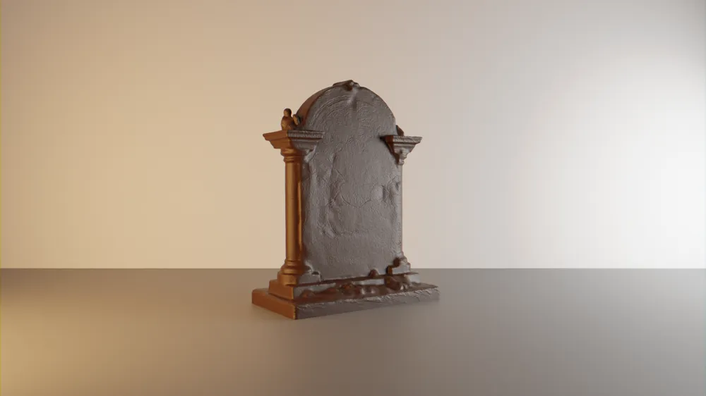 Tombstone #1 for DND / Tabletop wargaming by everythingDNDMakerWorld ...