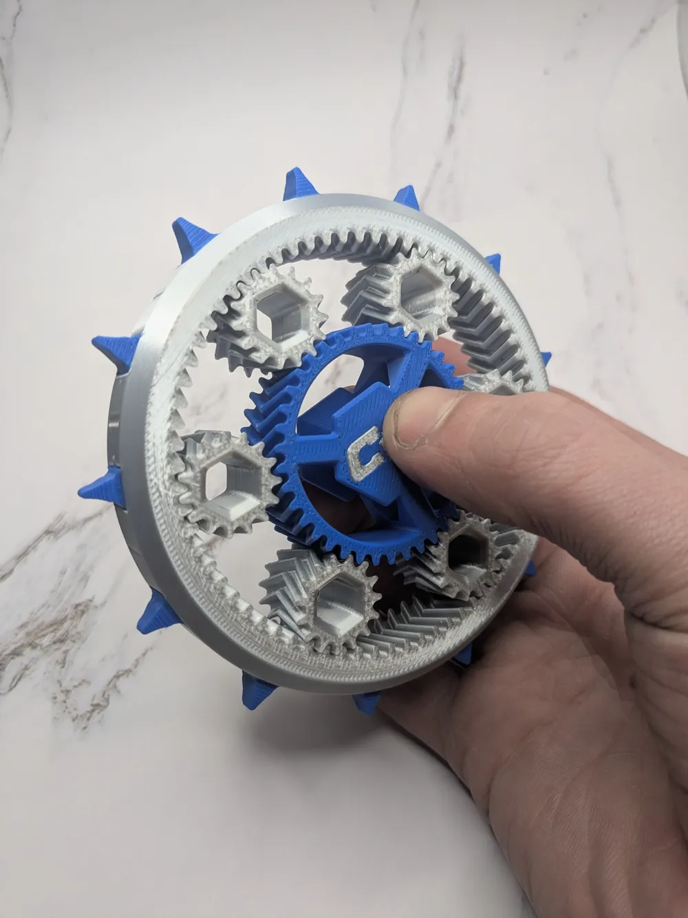 Planetary Gear Spinner - Free 3D Print Model - MakerWorld