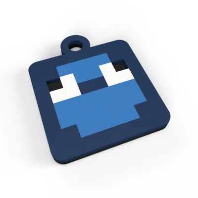 Enderman Minecraft keychain by 3Dunspol - MakerWorld