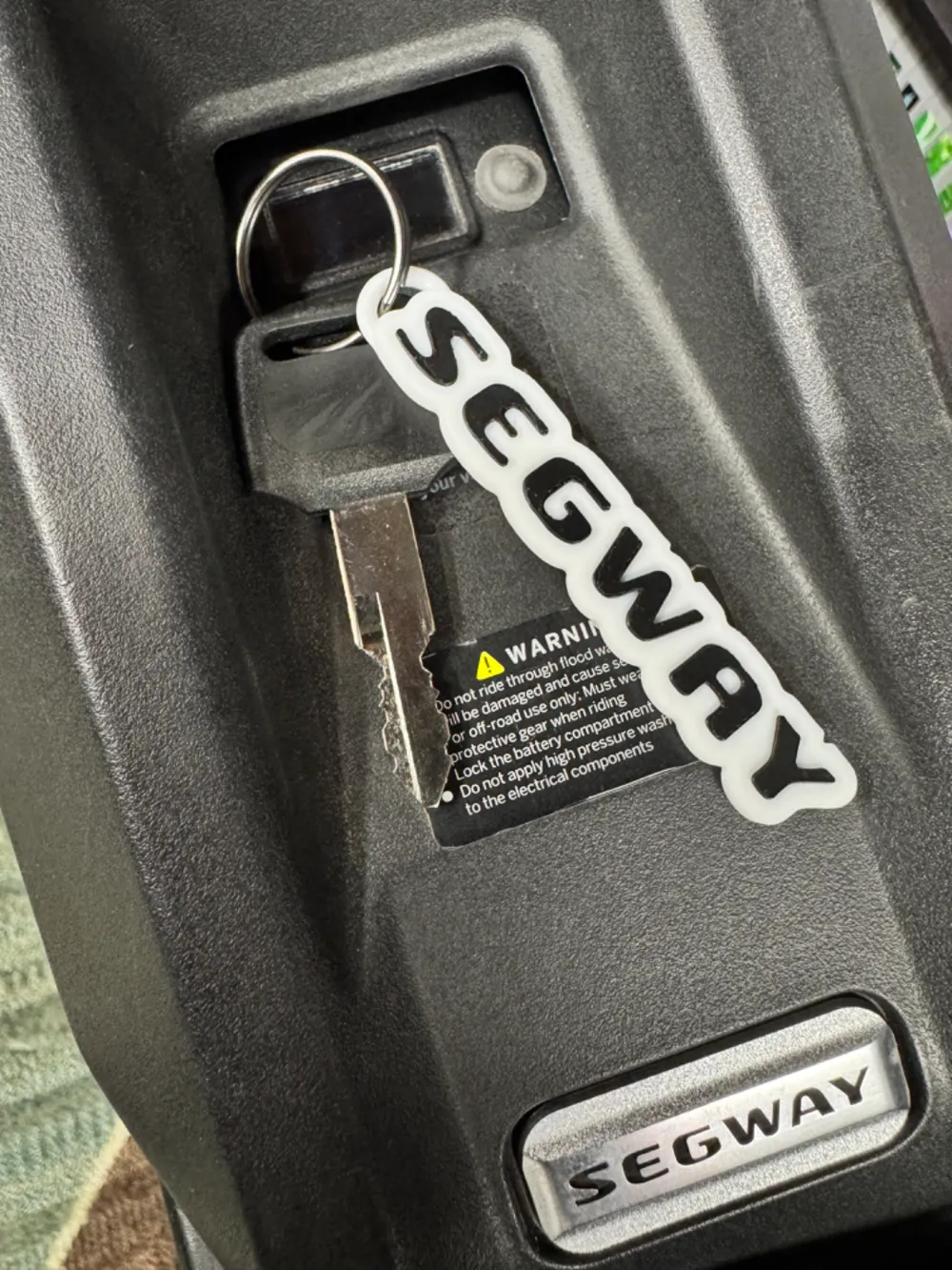 Segway Logo Keychain by Jeffylou87 - MakerWorld