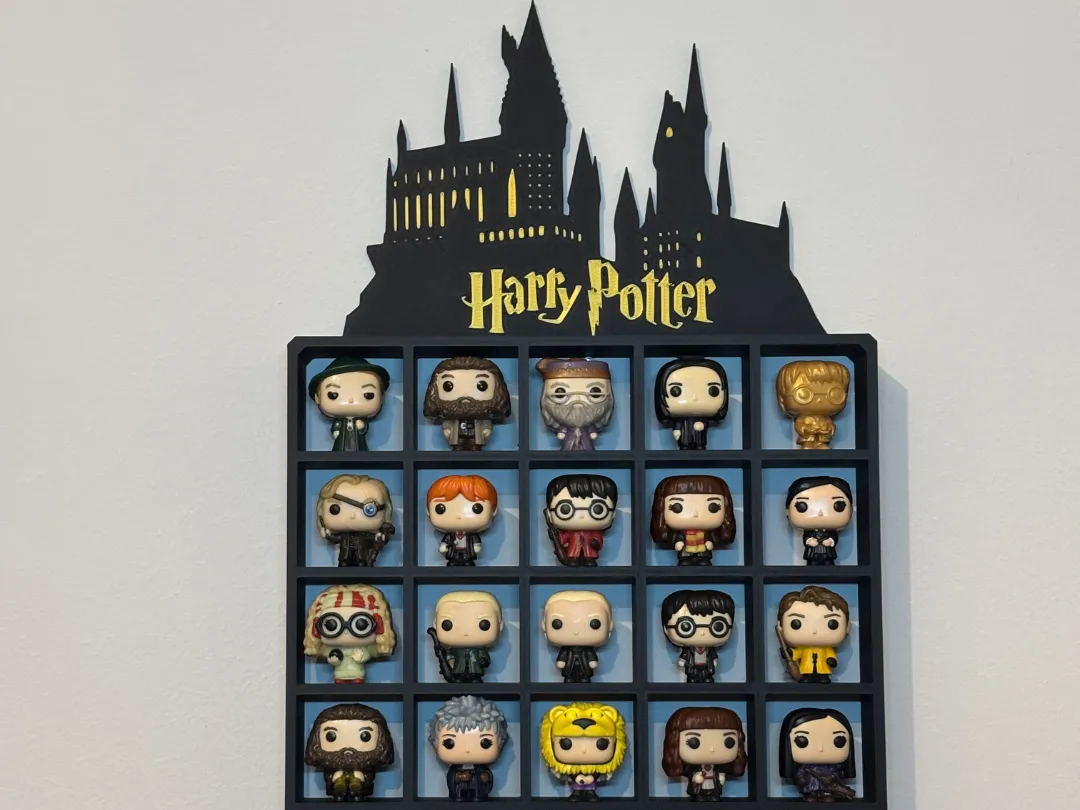 Harry Potter Funko Kinder Stand with 25 slots - Free 3D Print Model ...