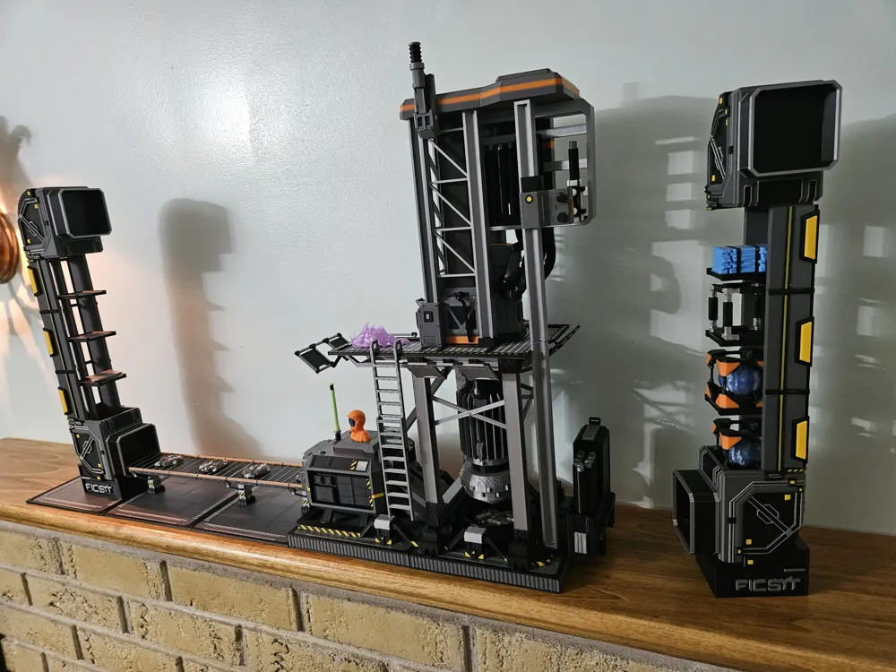 Satisfactory - MK1 Miner - Free 3D Print Model - MakerWorld