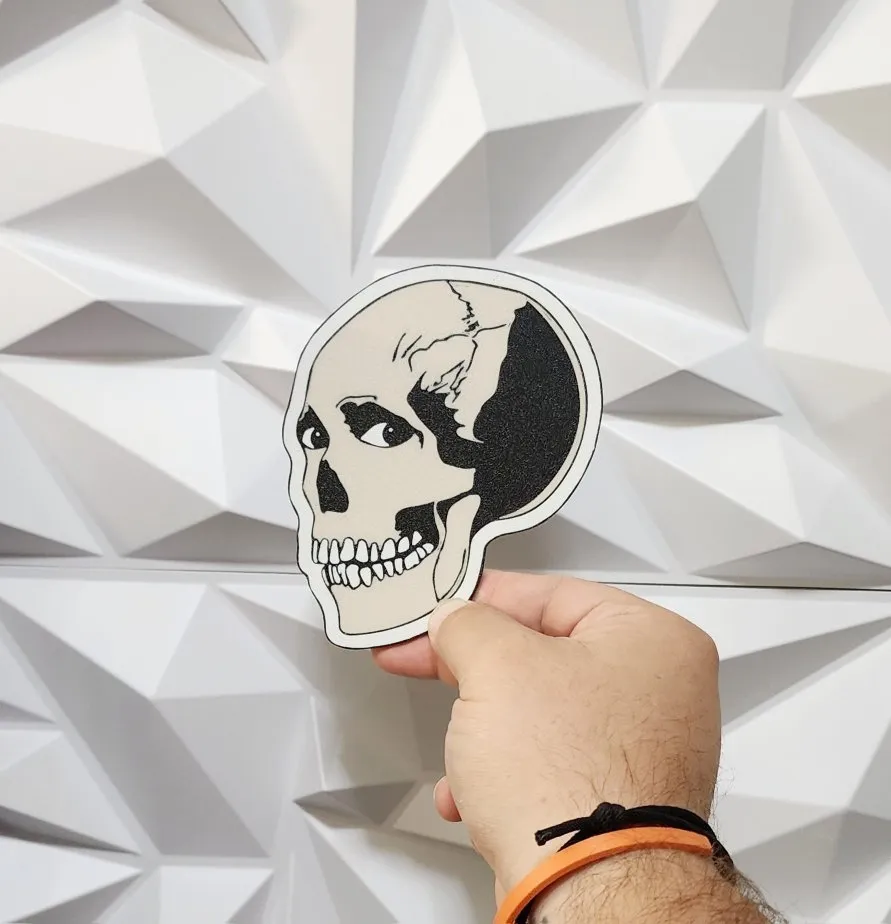 Evil Dead Coaster/wall art - Free 3D Print Model - MakerWorld