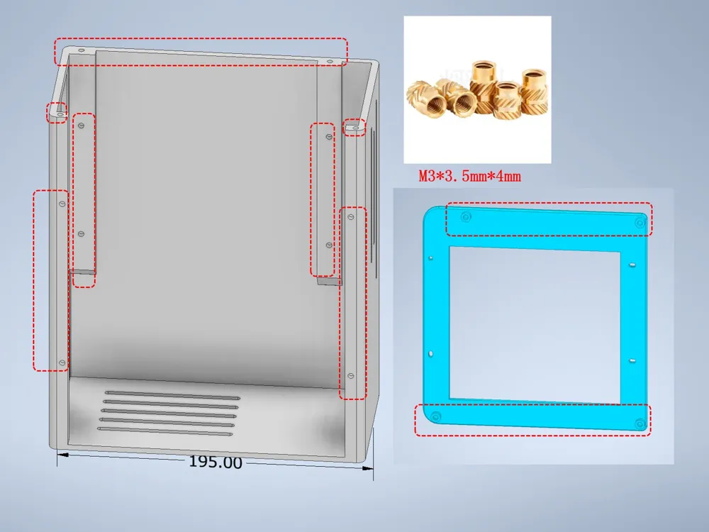 ITX Case - 1U by 了无边际 MakerWorld: Download Free 3D Models