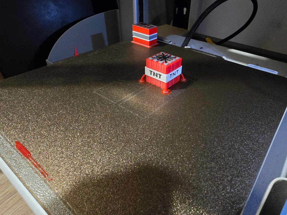 Minecraft TNT Block by 3DBURI MakerWorld: Download Free 3D Models