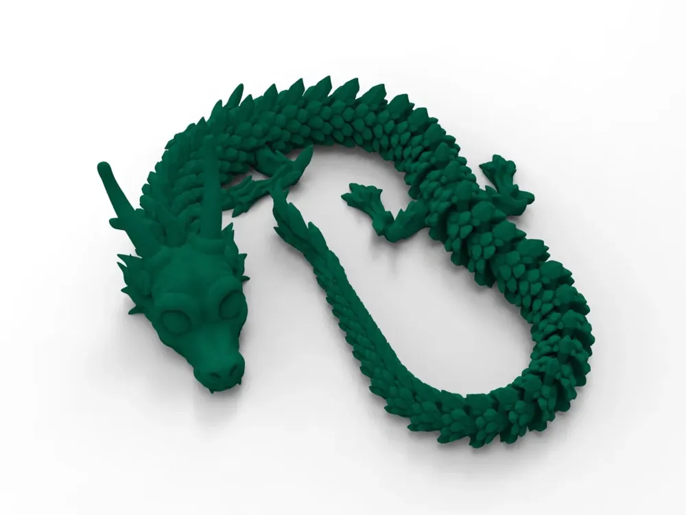 Chinese Dragon V2 by iKun - MakerWorld