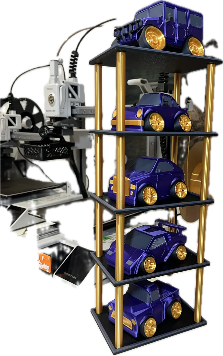 Tooned car display by Mailme.home - MakerWorld