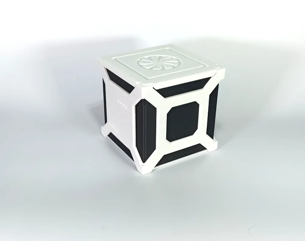 Futuristic Sci-Fi Box Container - Free 3D Print Model - MakerWorld