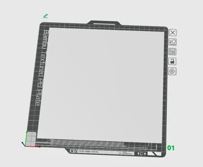 First Layer Test 3" x 3" Bambu Lab Flow Rate Volumetric Speed Test ...