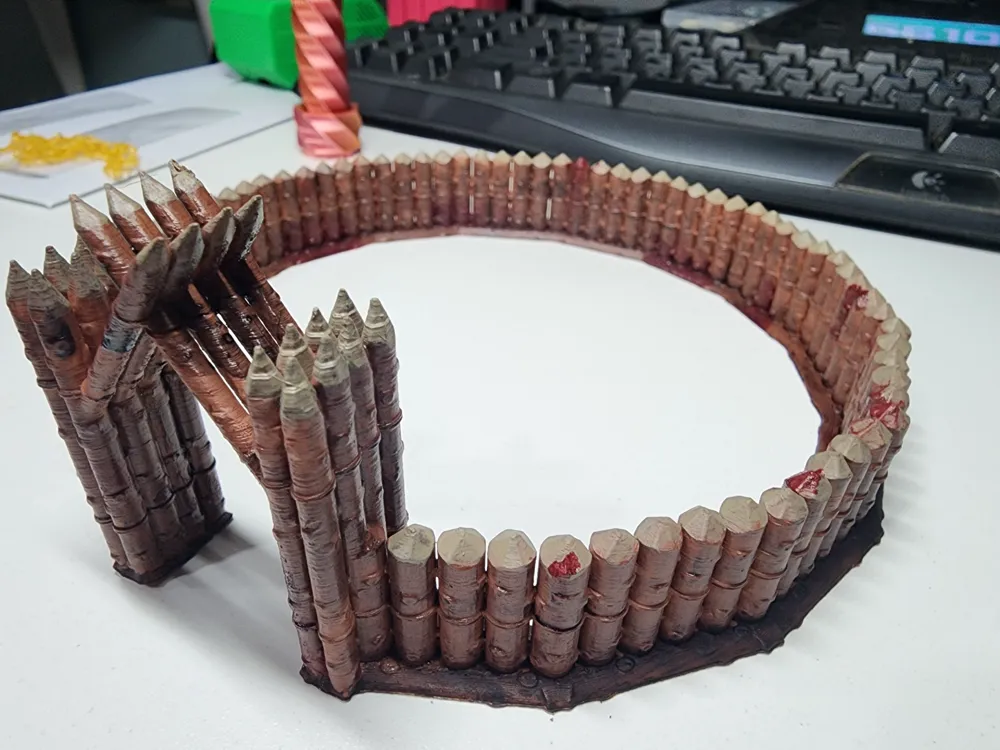 DnD Fighting pit Remixed by Fork - MakerWorld