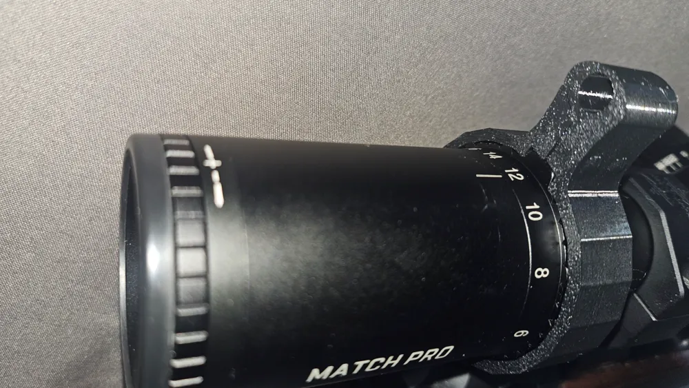 Throw lever for Bushnell Match Pro 6-24x50 by Zeaderan - MakerWorld