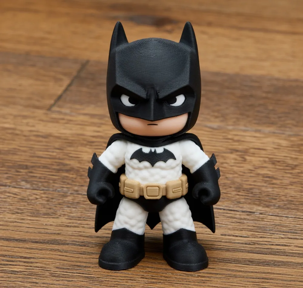 Batman Mini Figure - Free 3D Print Model - MakerWorld