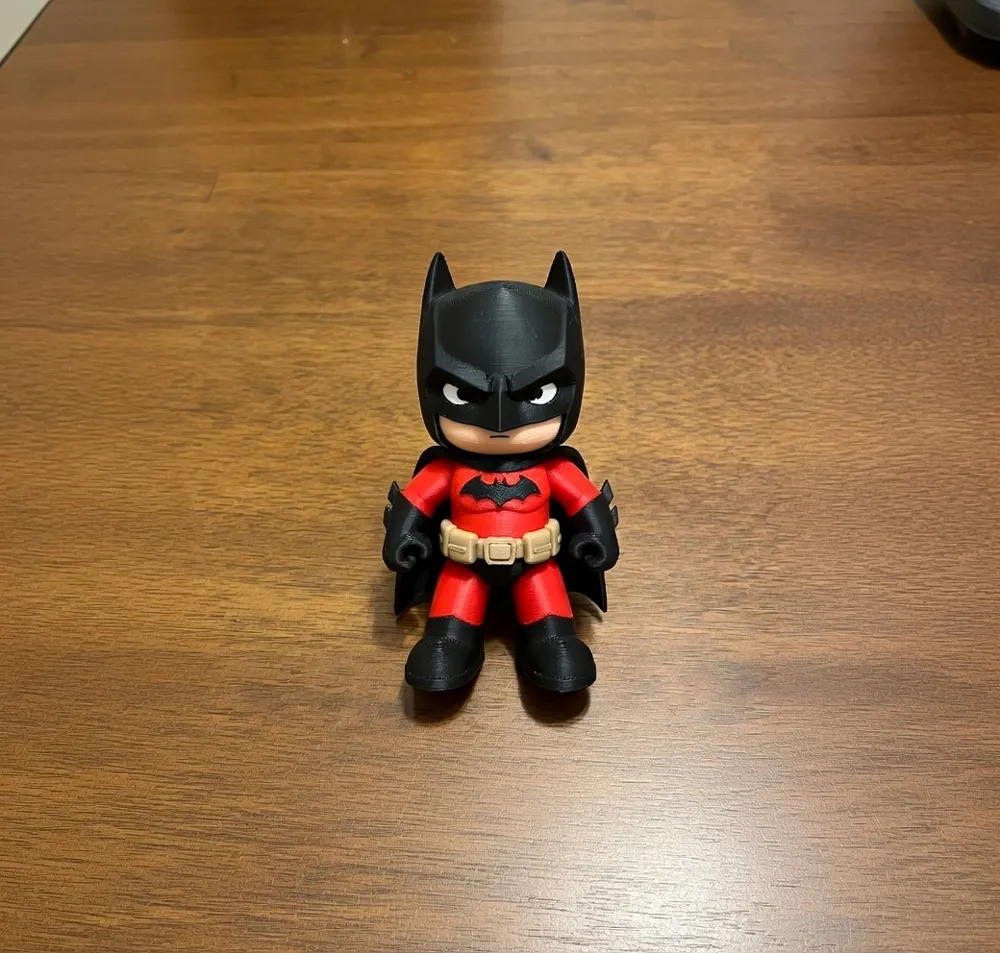 Batman Mini Figure - Free 3D Print Model - MakerWorld