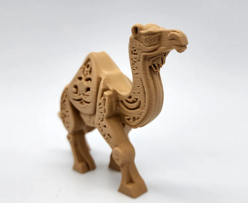 Wood-Carved Camel Toy by Triple G Workshop MakerWorld: Download Free 3D ...