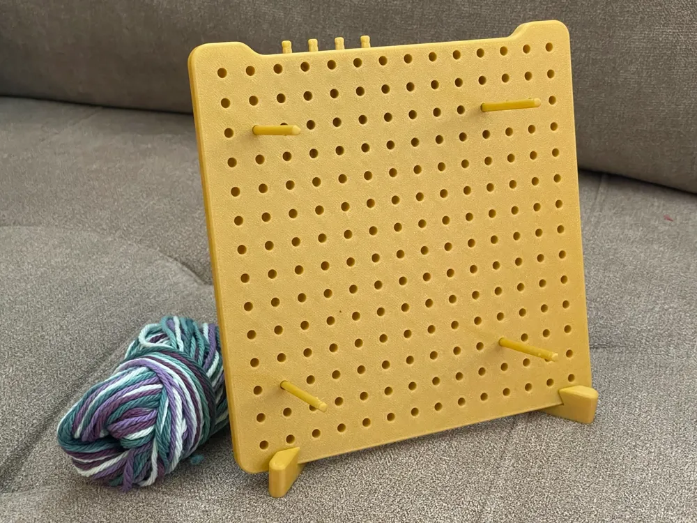 7" Blocking Board with Built-In Pin Holder & Stand by Wet PLA Guru ...