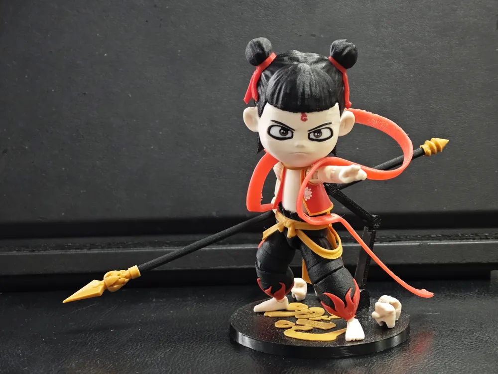 Nezha Articulated Action Figure by daokouxiaxingzou MakerWorld ...