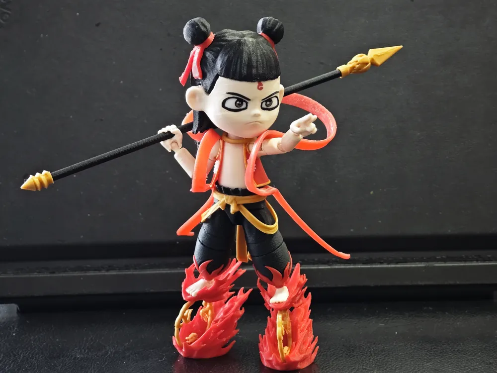 Nezha Articulated Action Figure by daokouxiaxingzou MakerWorld ...